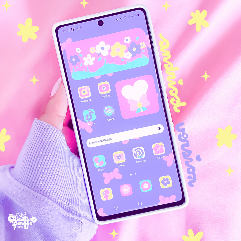 Perfect Pastel Theme | iOS, iPadOS, & android theme | Digital Download ...